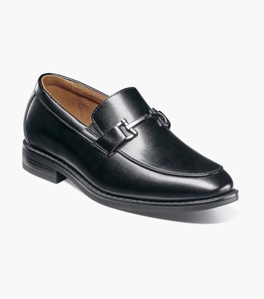 Rucci Jr. Boys Moc Toe Bit Loafer Boy’s Dress Shoes | Florsheim.com